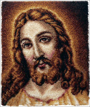 "Jesus" | Latch Hook Kit at Everything Latch Hook