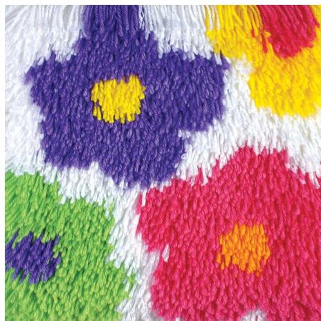 "Flowers" | Latch Hook Kit at Everything Latch Hook