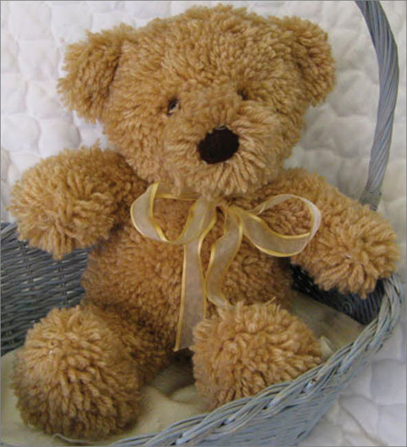 "Huggables Teddy Stuffed Toy Latch Hook Kit"
