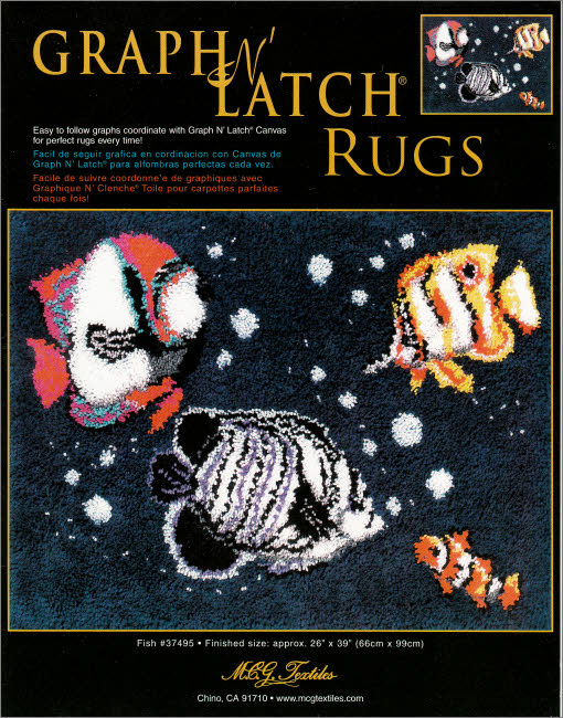 "Fish" | Latch Hook Pattern at Everything Latch Hook