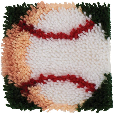 "Baseball" | Latch Hook Kit at Everything Latch Hook