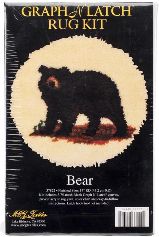 "Bear" | Latch Hook Kit at Everything Latch Hook