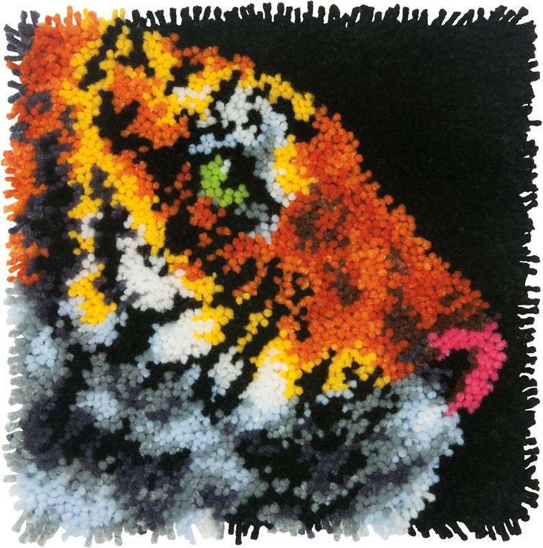 "Tiger" | Latch Hook Kit at Everything Latch Hook