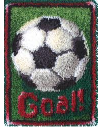 "Goal!" | Latch Hook Kit at Everything Latch Hook