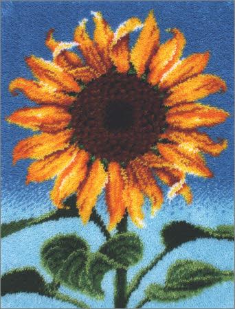 "Sunflower" | Latch Hook Kit at Everything Latch Hook
