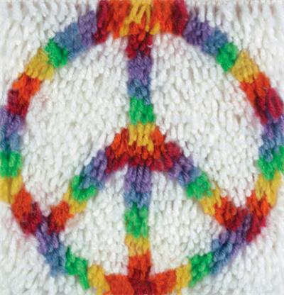 "Peace" | Latch Hook Kit at Everything Latch Hook