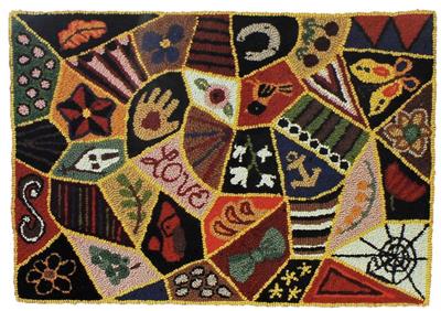 "Victorian Patches Heritage Kit" | Latch Hook Kit